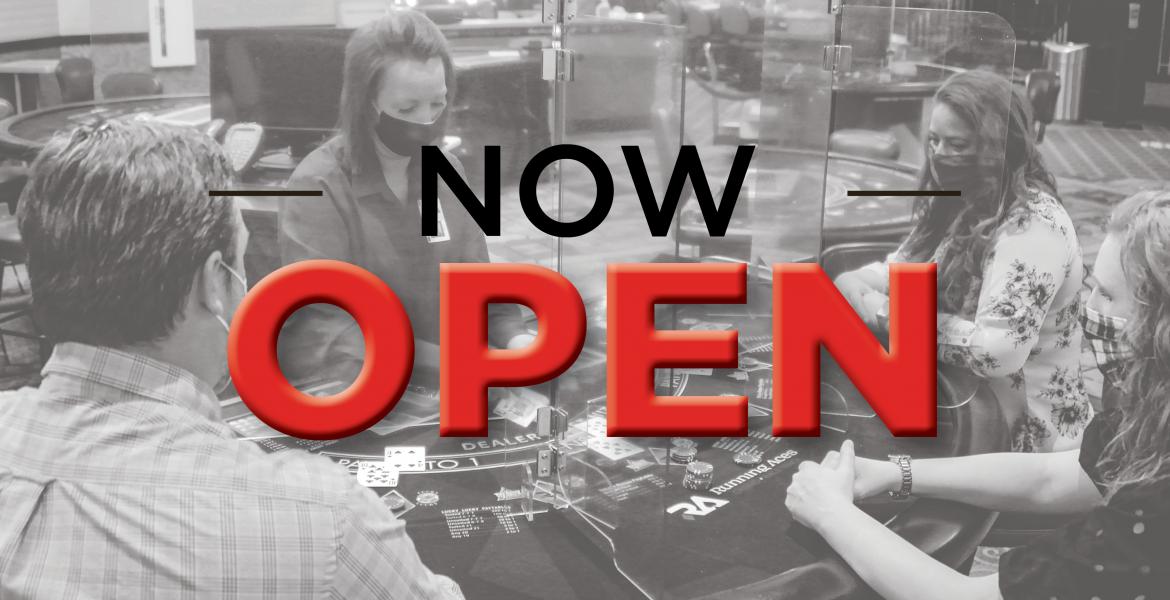 CARD ROOM OPEN
