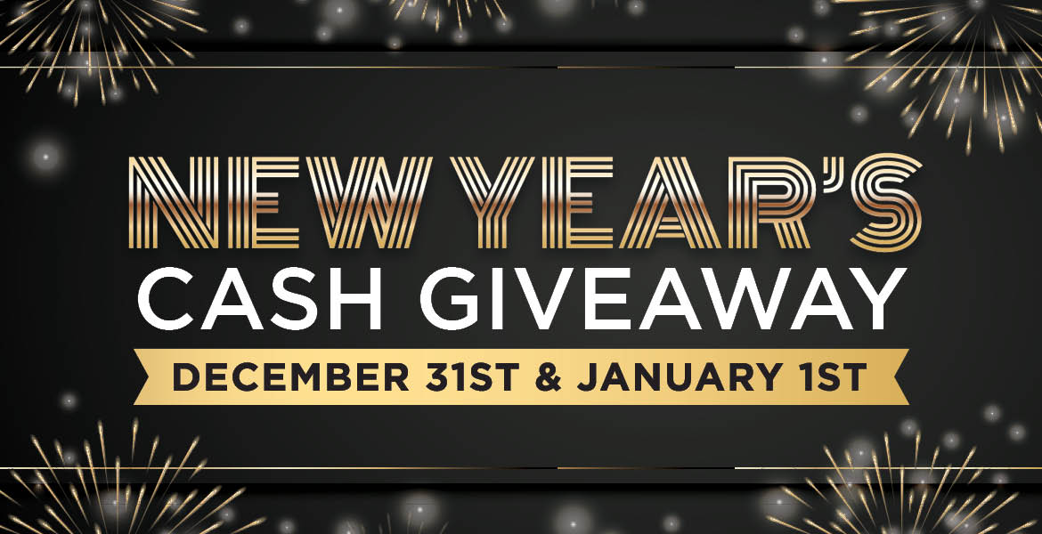 NEW YEAR'S CASH GIVEAWAY